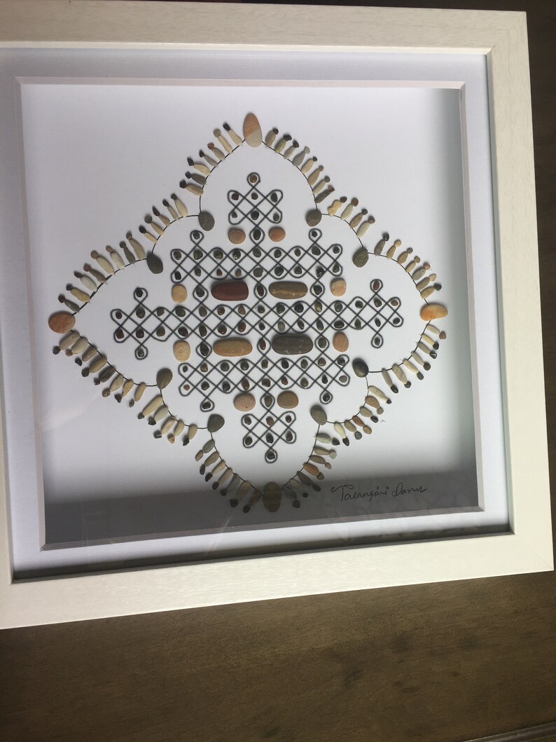 Abstract Pebble Art - Etsy