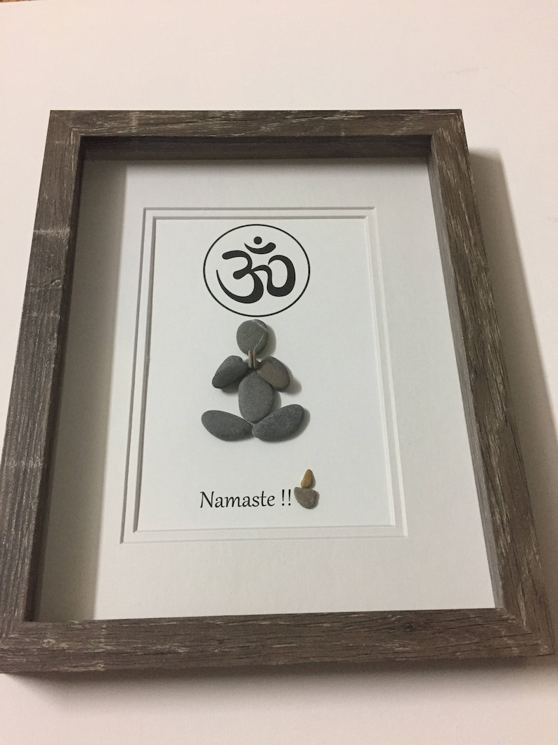 Yoga Pebble Art - Etsy