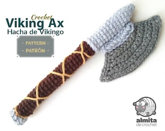Crochet Axe Pattern - Etsy