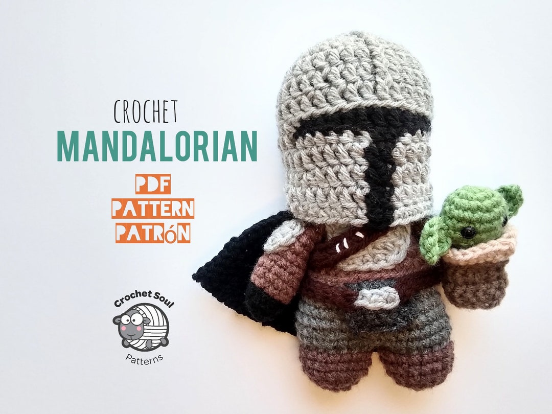 Mandalorian Crochet Pattern - Etsy