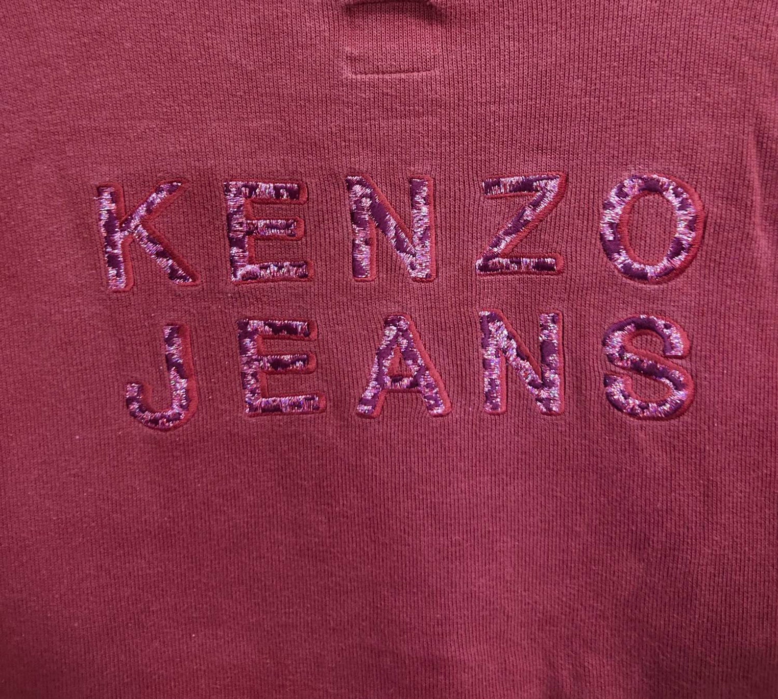 Vintage KENZO JEANS Embroidery Letter Crewneck Sweatshirt Size - Etsy