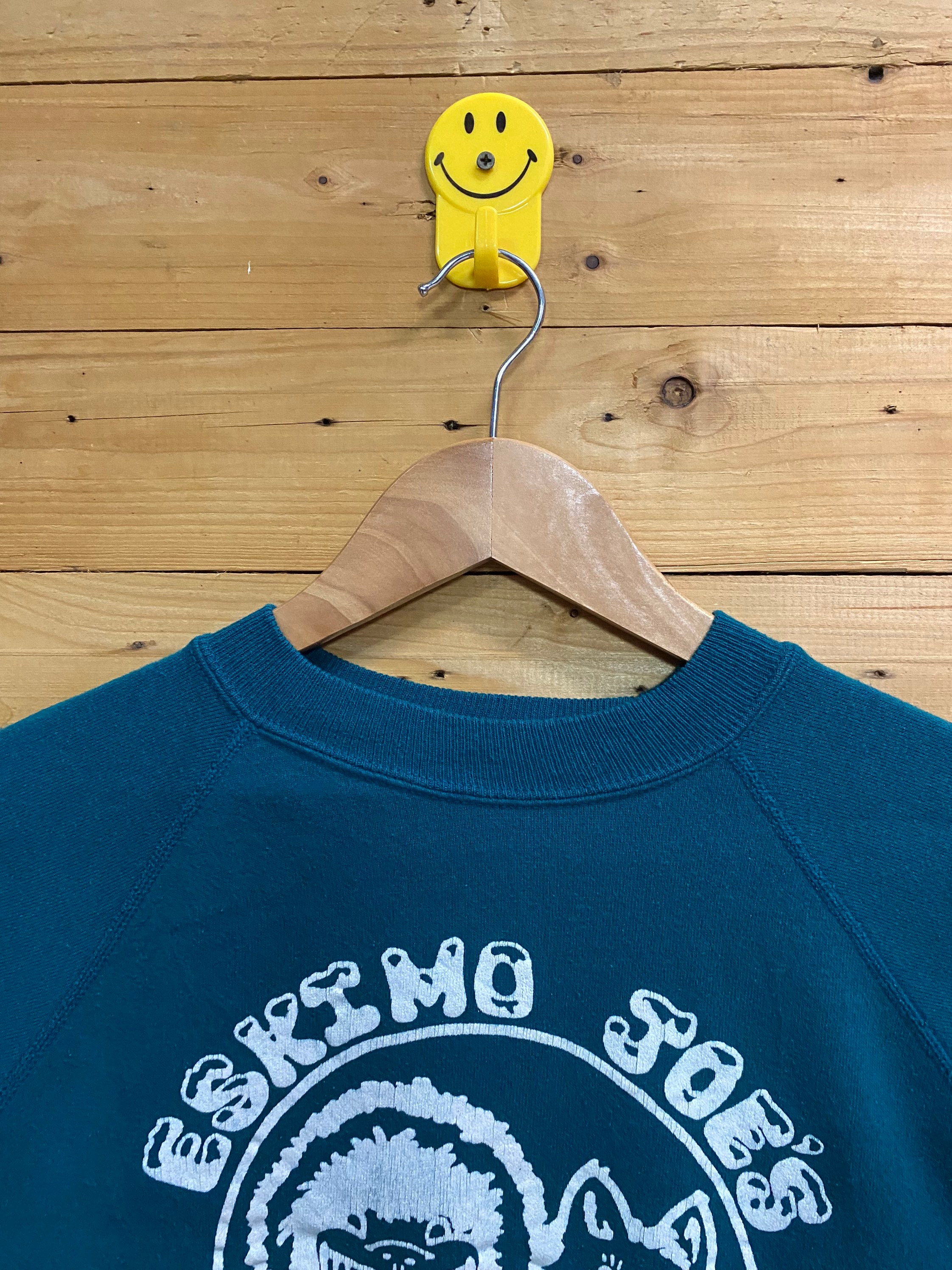 Vintage 90s ESKIMO JOES Big Logo Crewneck Sweatshirt Size L - Etsy