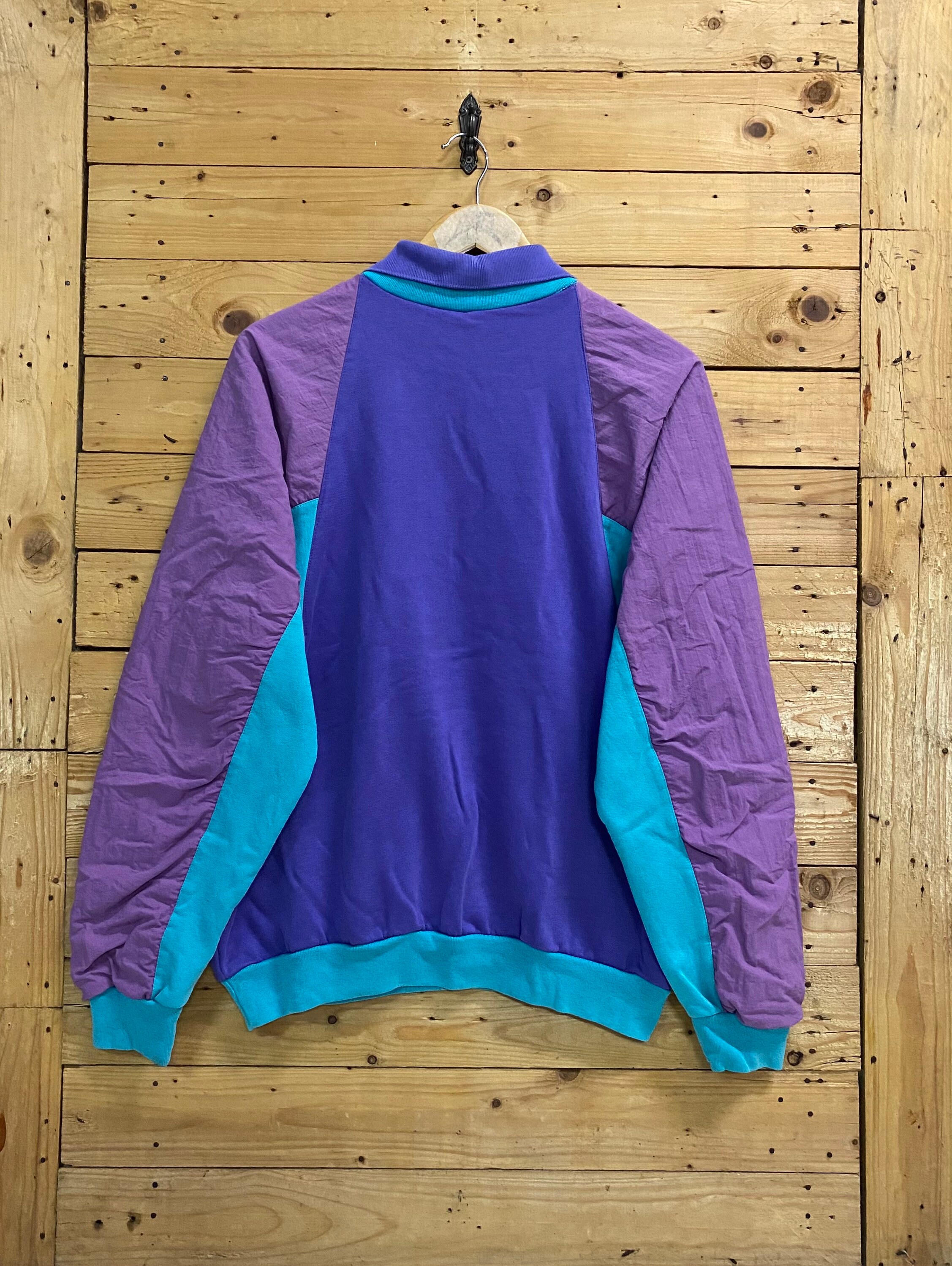 Vintage 80s KANGAROOS Colorblock Collared Sweatshirt Size L - Etsy UK