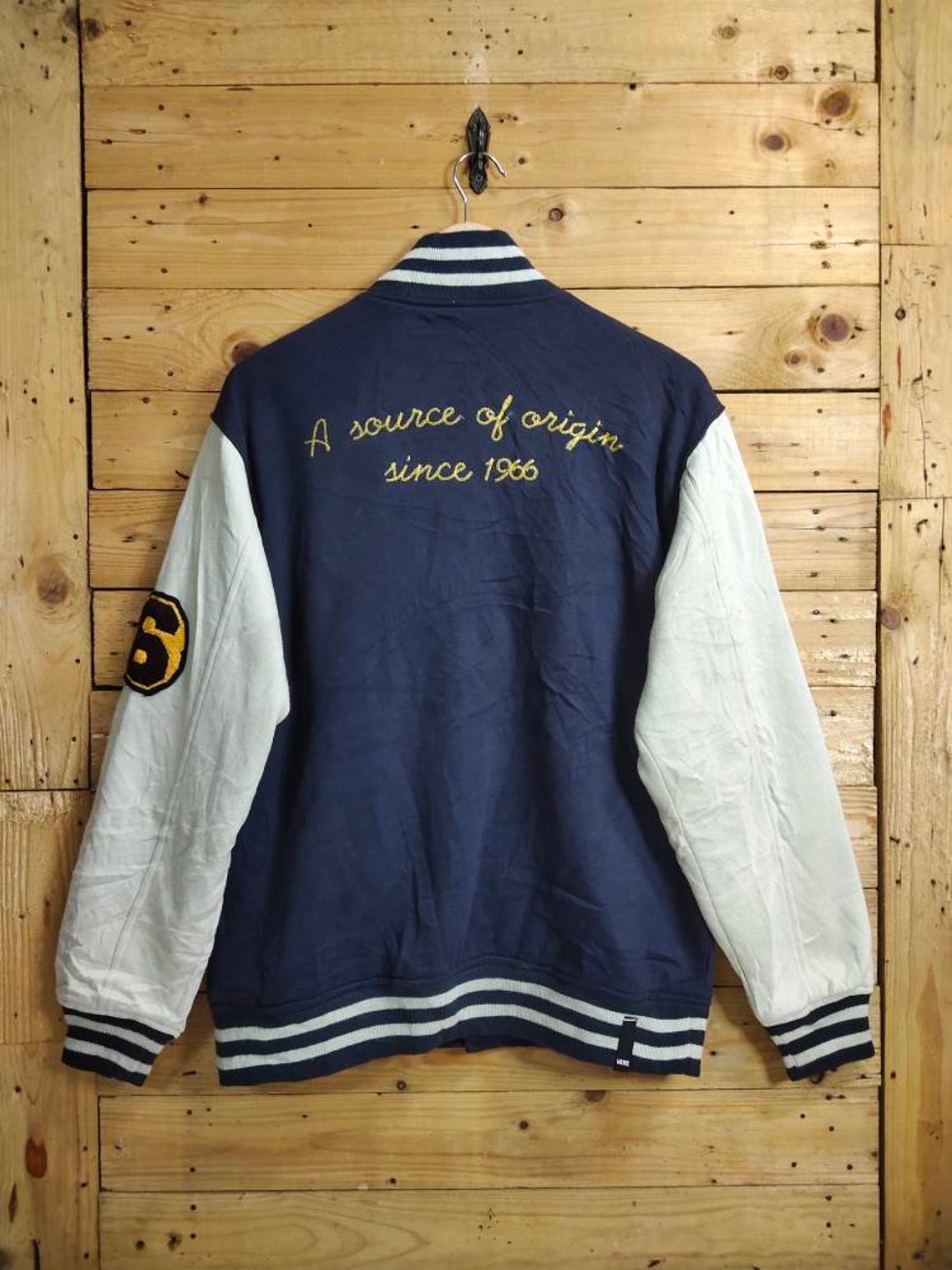 Vintage VANS Skate Varsity Jacket Size L Fits M - Etsy