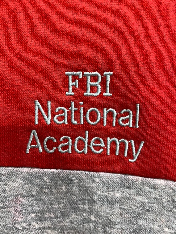 Vintage FBI NATIONAL academy embroidery small letter … - Gem