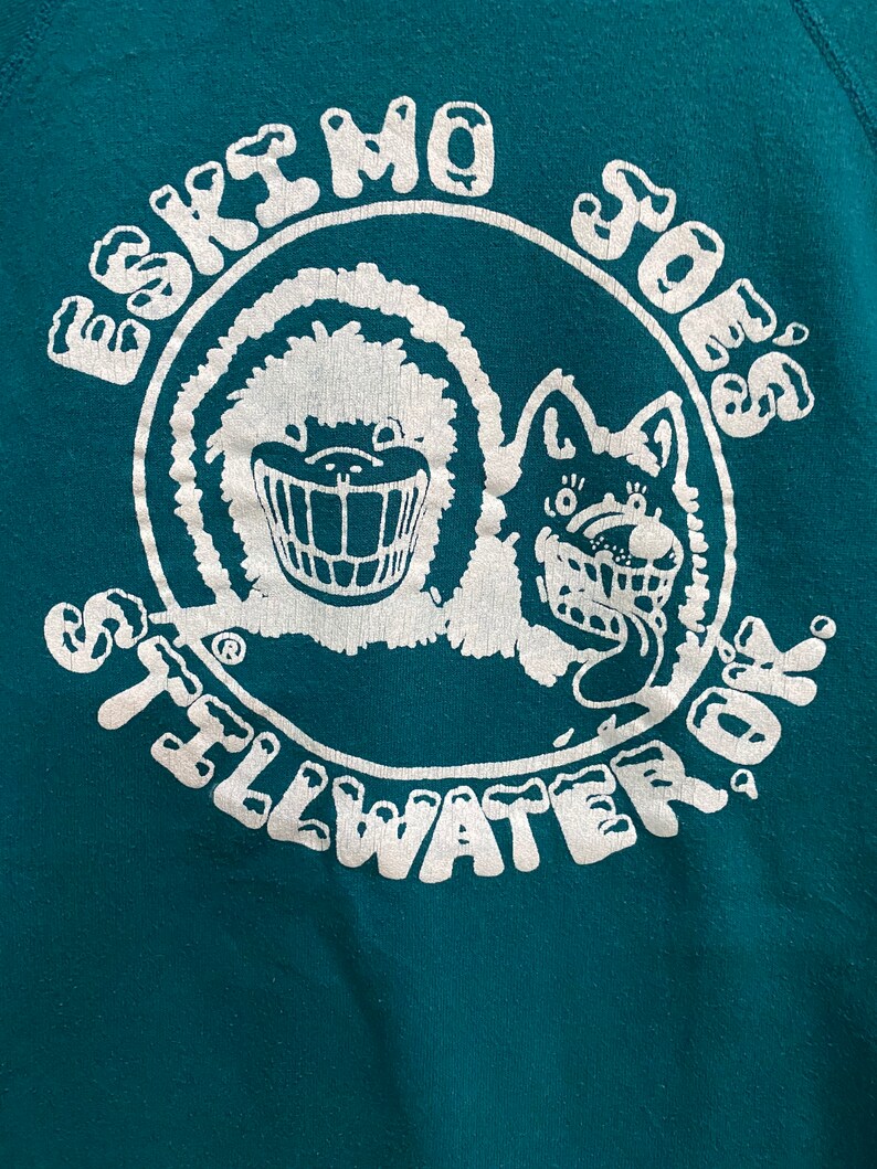 Vintage 90s ESKIMO JOES Big Logo Crewneck Sweatshirt Size L - Etsy