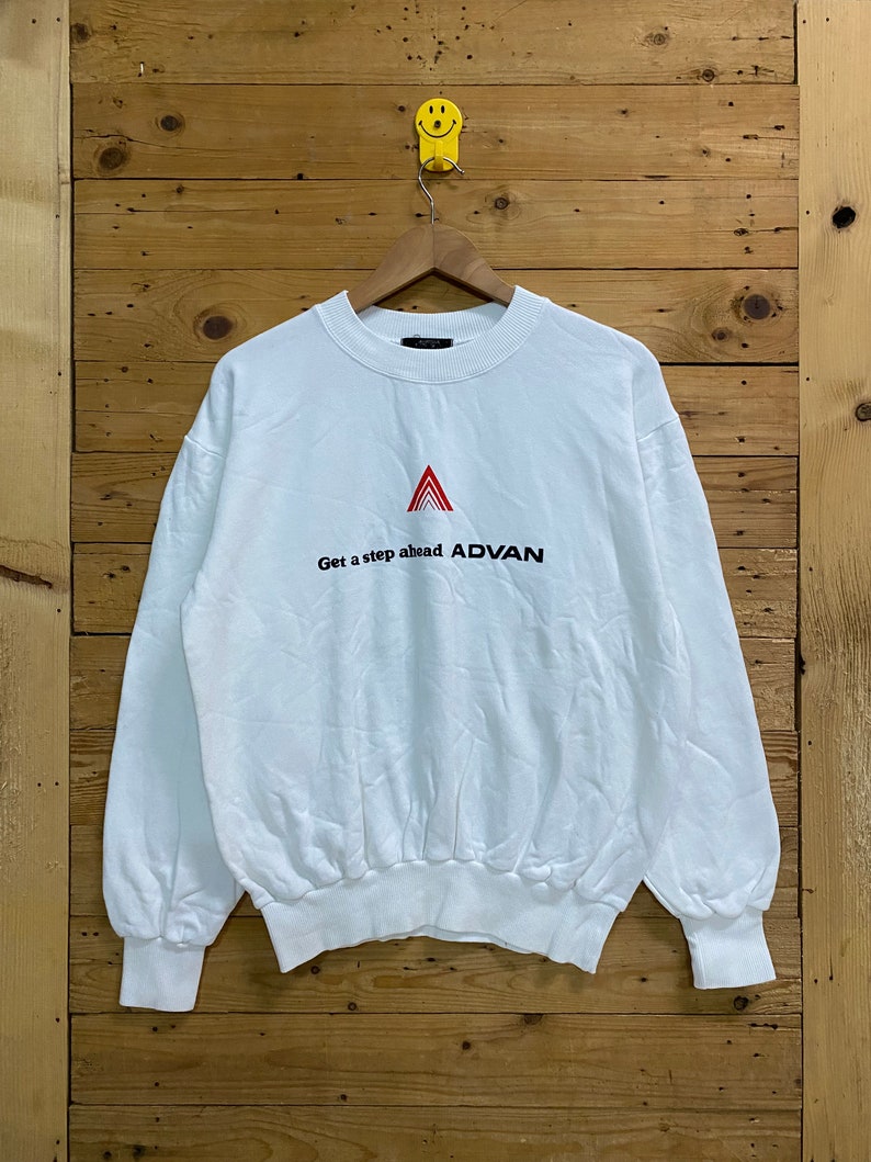 Vintage ADVAN RACING Centre Logo Crewneck Sweatshirt Size M - Etsy