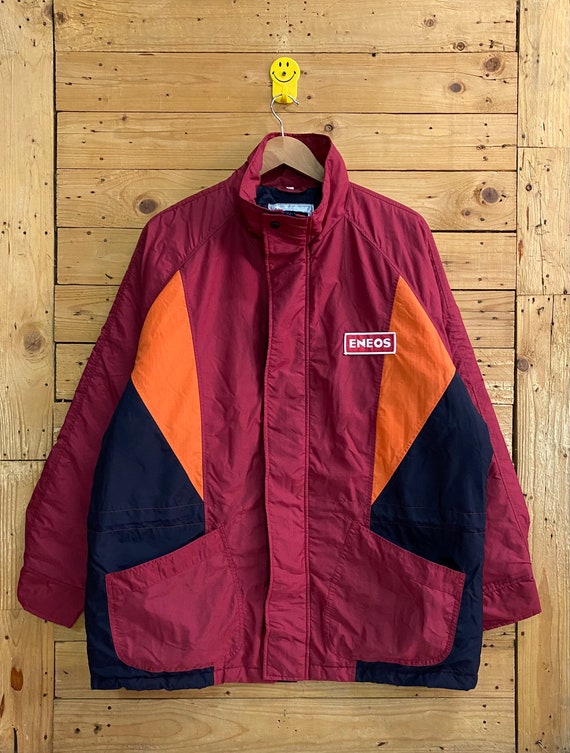 Vintage ENEOS colorblock racing jacket size XL - Gem