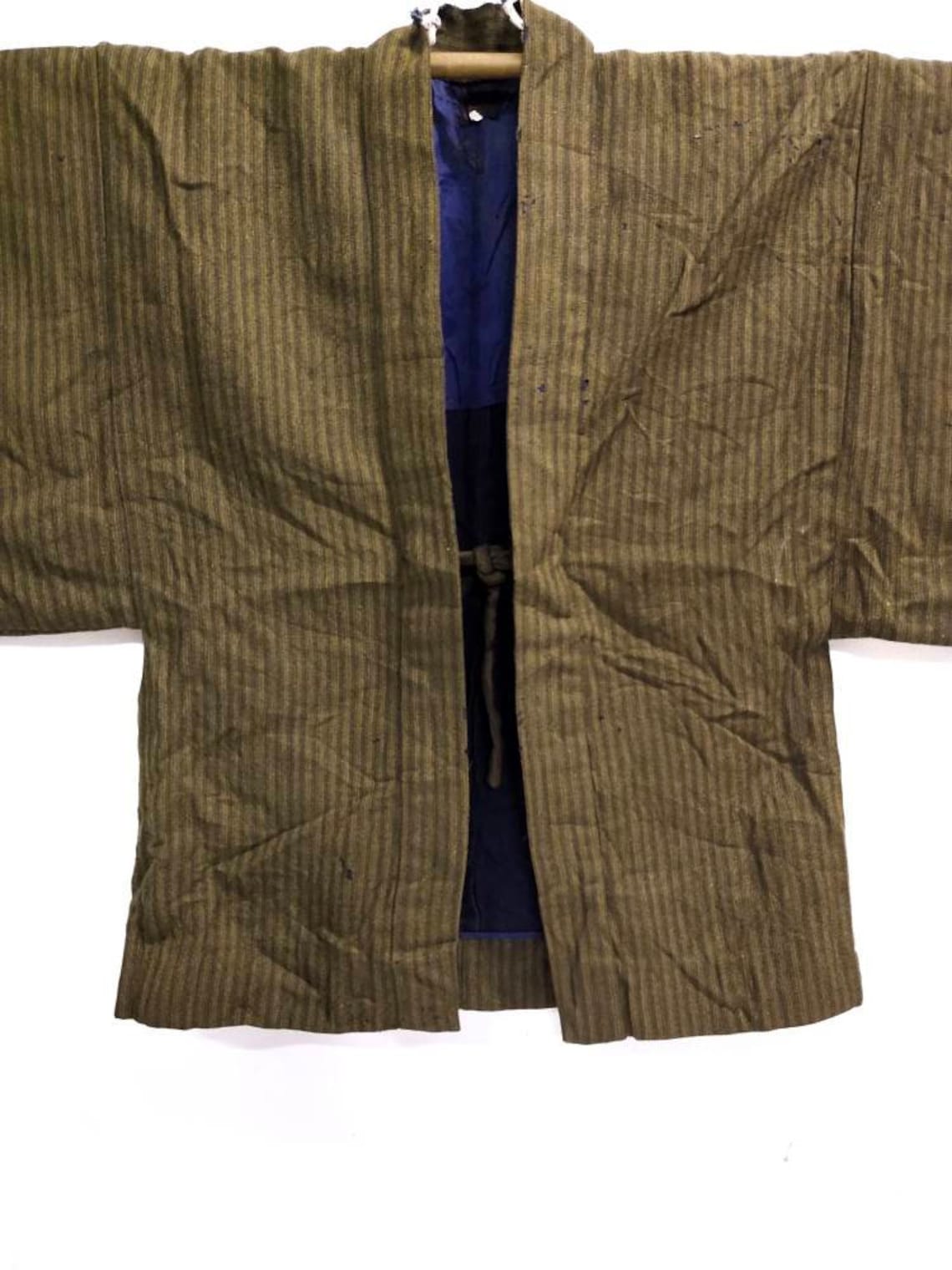 Vintage Distressed Japanese Hanten Happi Jacket Kimono | Etsy