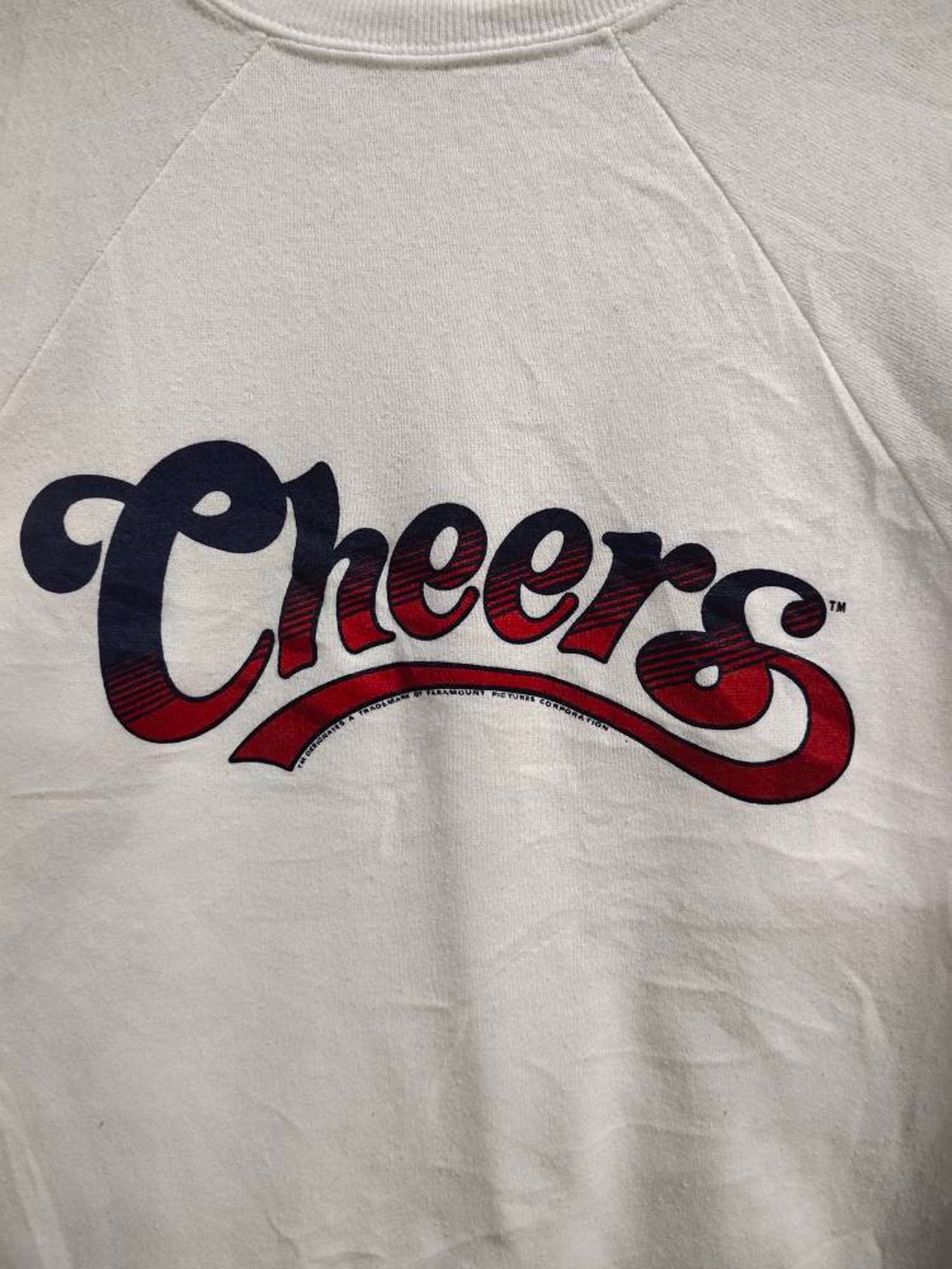 Vintage CHEERS American Sitcom Televisyen Series Crewneck Sweatshirt ...