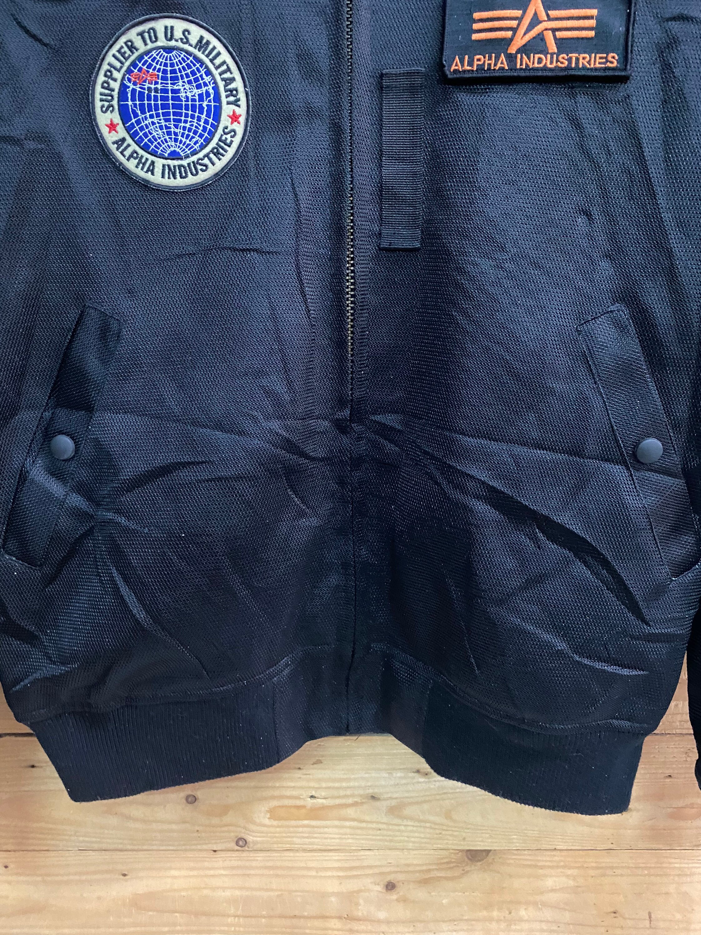 Vintage Usaf ALPHA INDUSTRIES Flight Jacket Size L Fits M - Etsy
