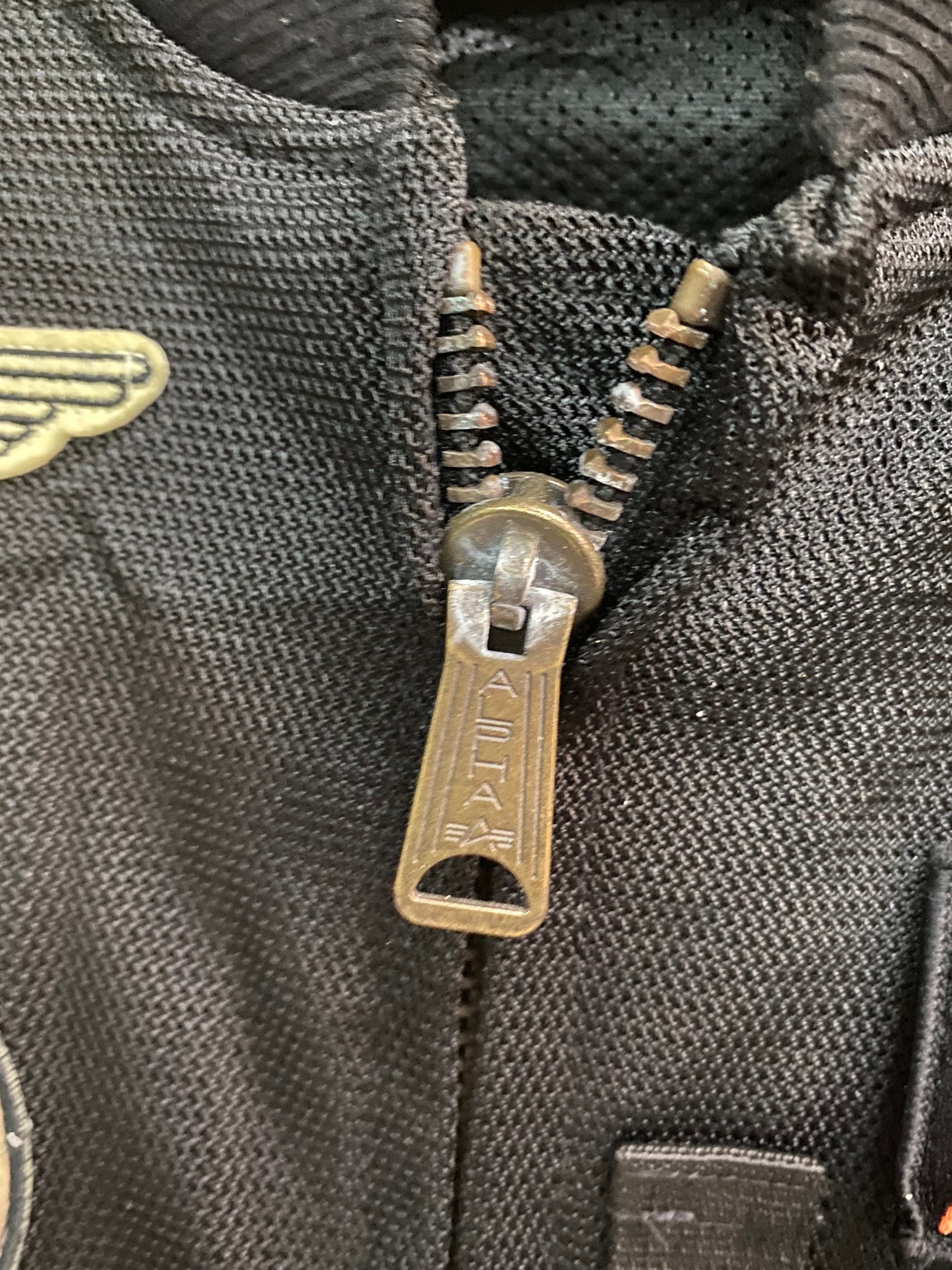 Vintage Usaf ALPHA INDUSTRIES Flight Jacket Size L Fits M - Etsy