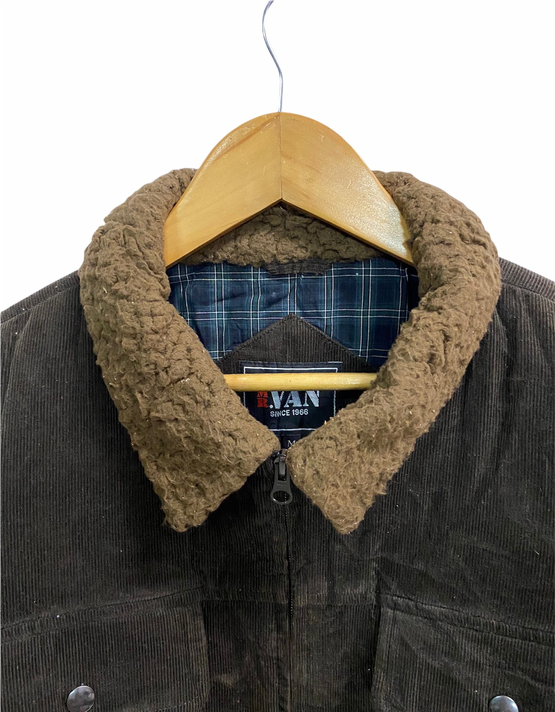 Vintage MR.VAN by Van Jac Sherpa Corduroy Jacket Size M - Etsy