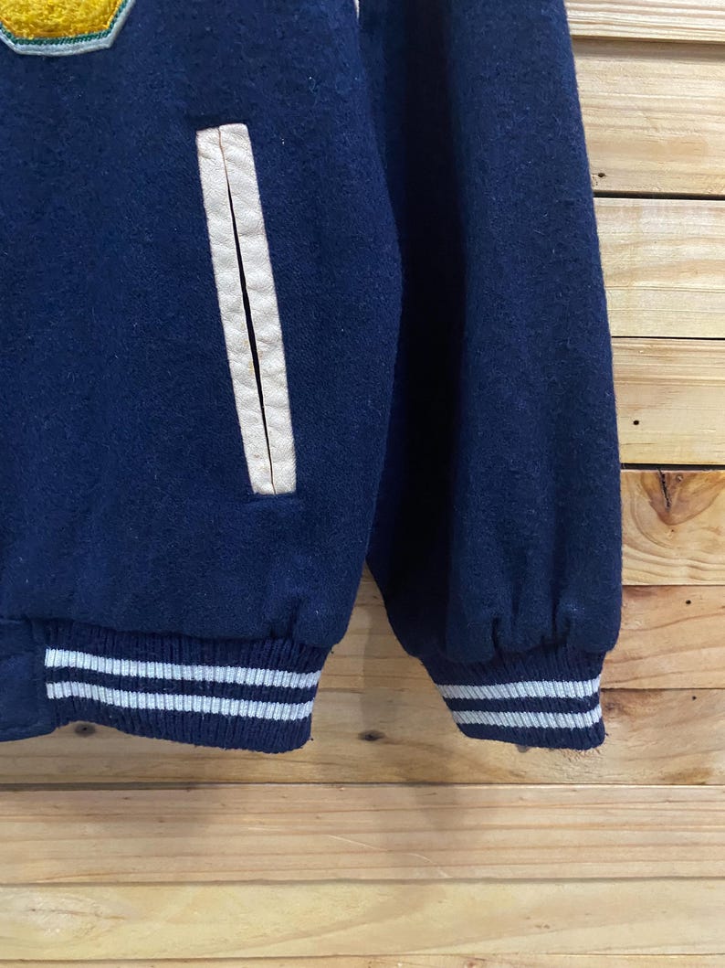 Vintage University of British Columbia Wool Varsity Jacket Size S - Etsy