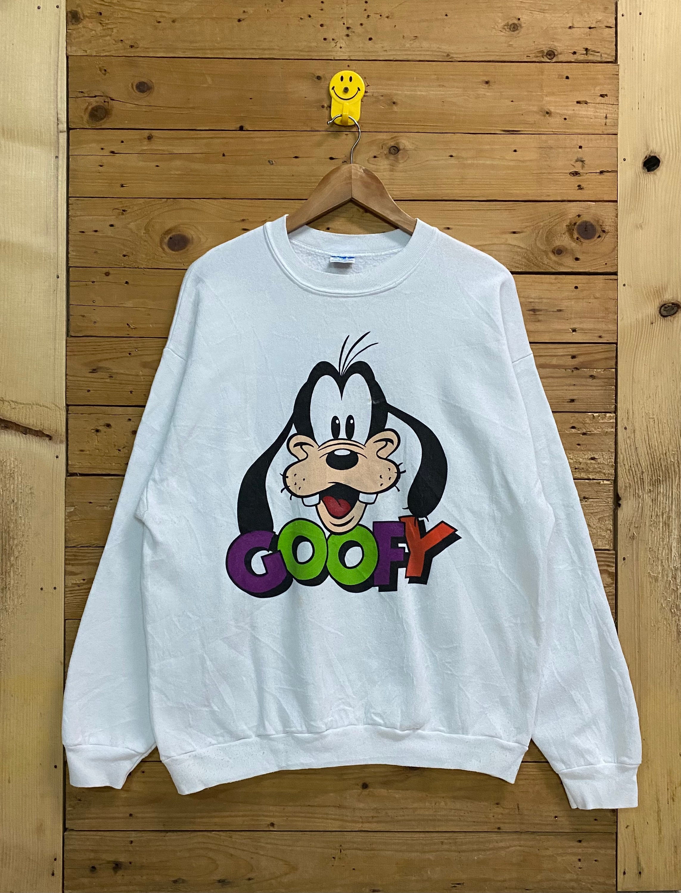 Vintage 80s Disneys GOOFY Character Crewneck Sweatshirt Size L - Etsy