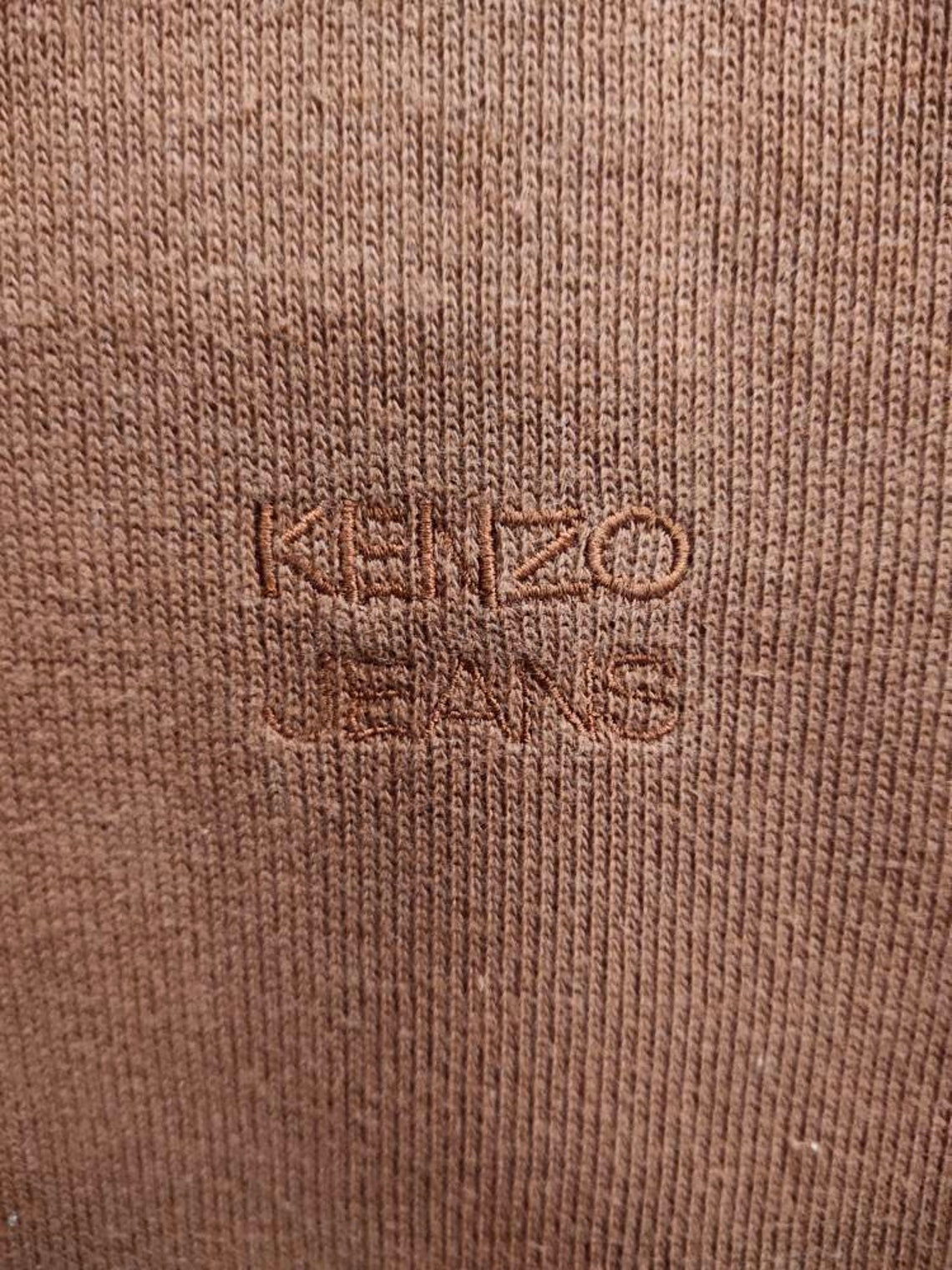 Vintage KENZO JEANS embroidery letter crewneck sweatshirt size | Etsy