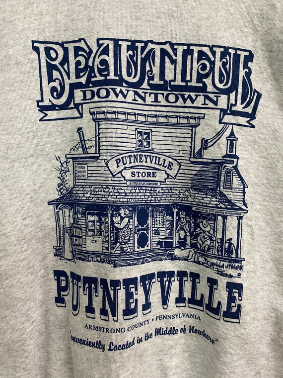 Vintage beautiful downtown PUTNEYVILLE store crewnek … - Gem