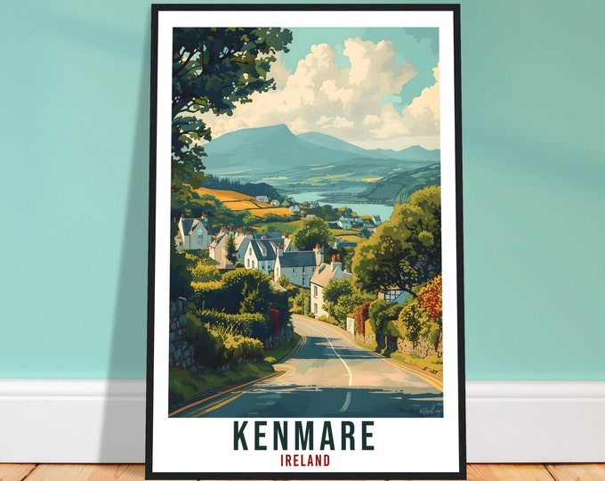 IRISH LANDSCAPE HEART Irish Landscape Art Decoration Irish Entryway ...