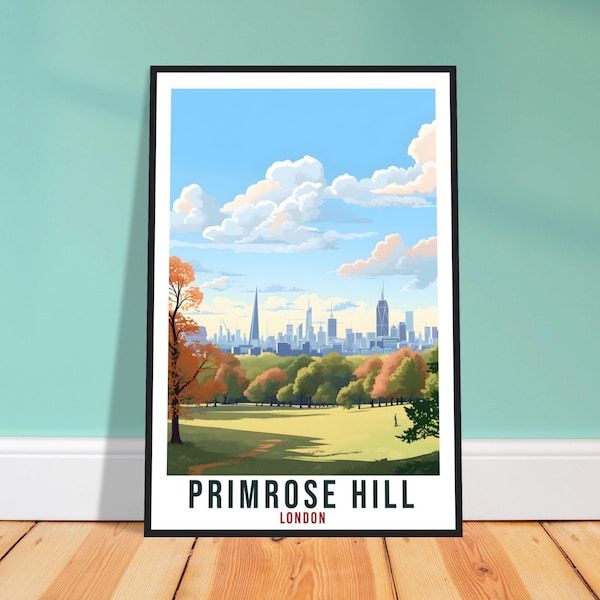 Primrose Hill Print - Etsy UK