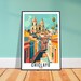Cagliari Italy Travel Print Wall Art Cagliari Wall Hanging Home Décor Cagliari Gift Art Lovers ...
