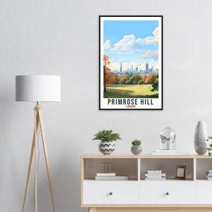 Primrose Hill London Travel Print English Wall Art Wall Hanging Travel ...