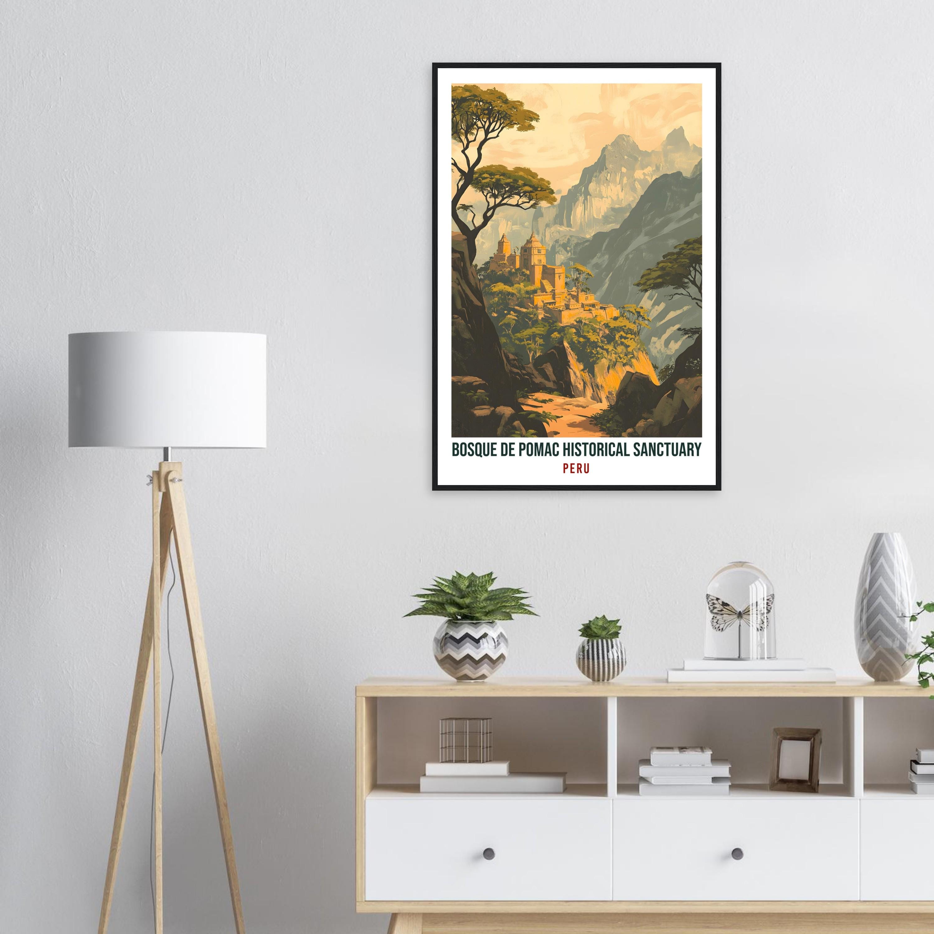 Bosque De Pomac Historical Sanctuary Travel Print Peru Wall Art Gift ...