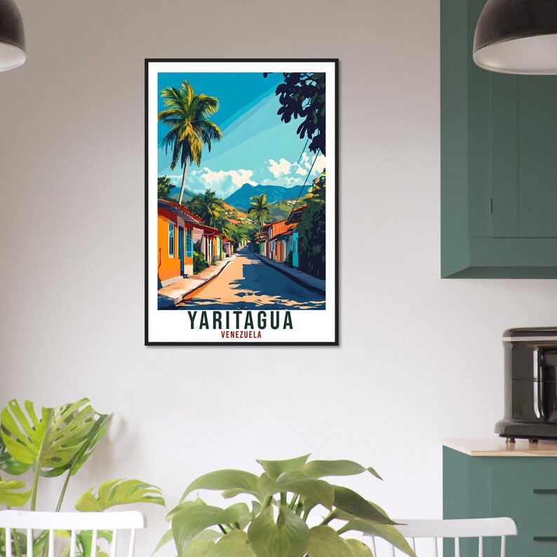 Yaritagua Travel Print Venezuela Home Decor Yaritagua Wall Art Gift ...