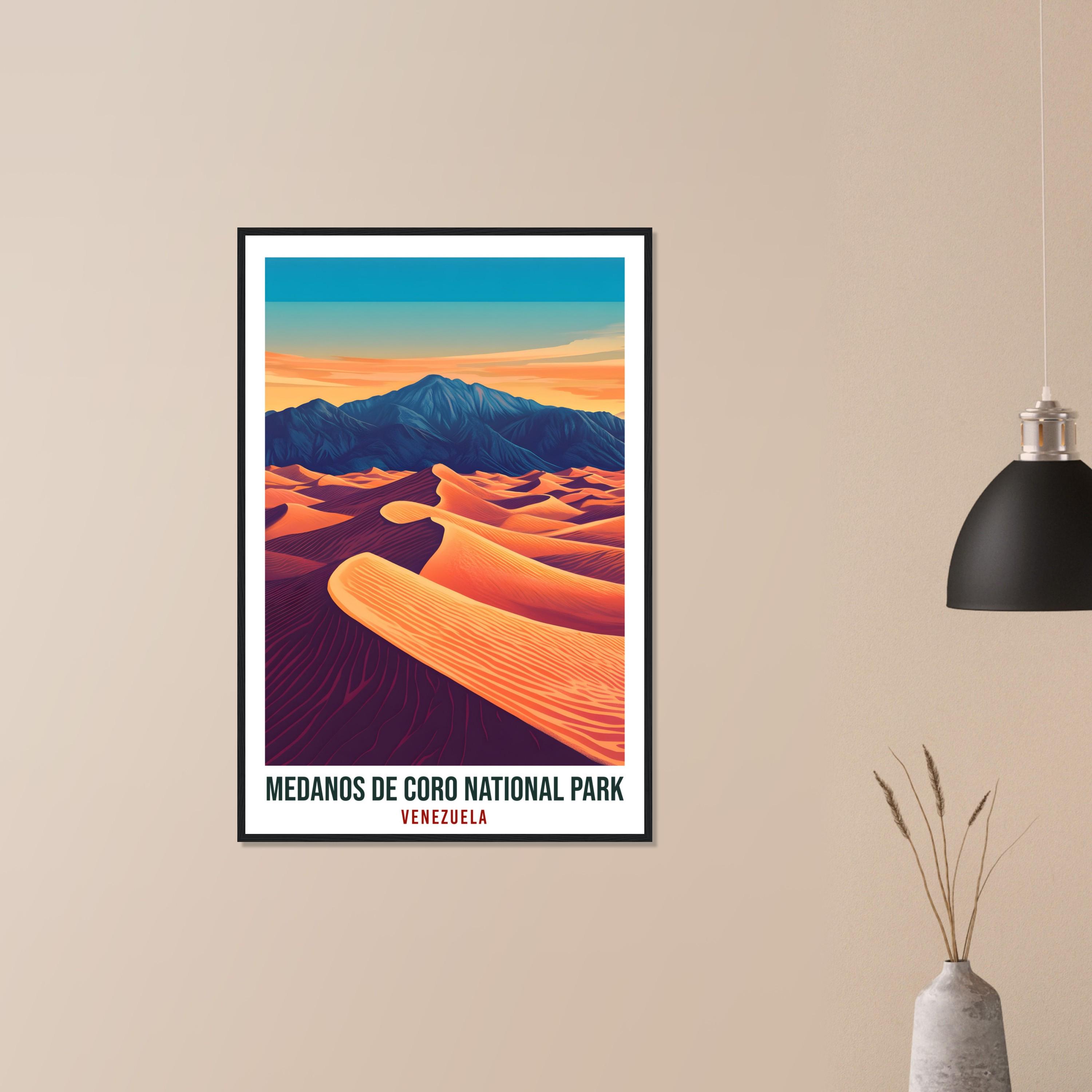 Medanos De Coro National Park Venezuela Travel Print Decor Medanos De ...