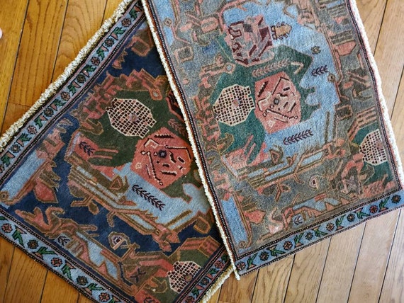 2.7 x 1.11 and 2.7 x 1.6 Both Rugs Included | Etsy