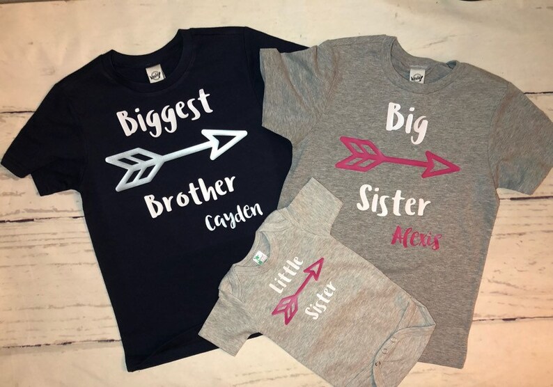 Brothers Matching Shirts Personalized 3 Bros Sibling Clothes - Etsy