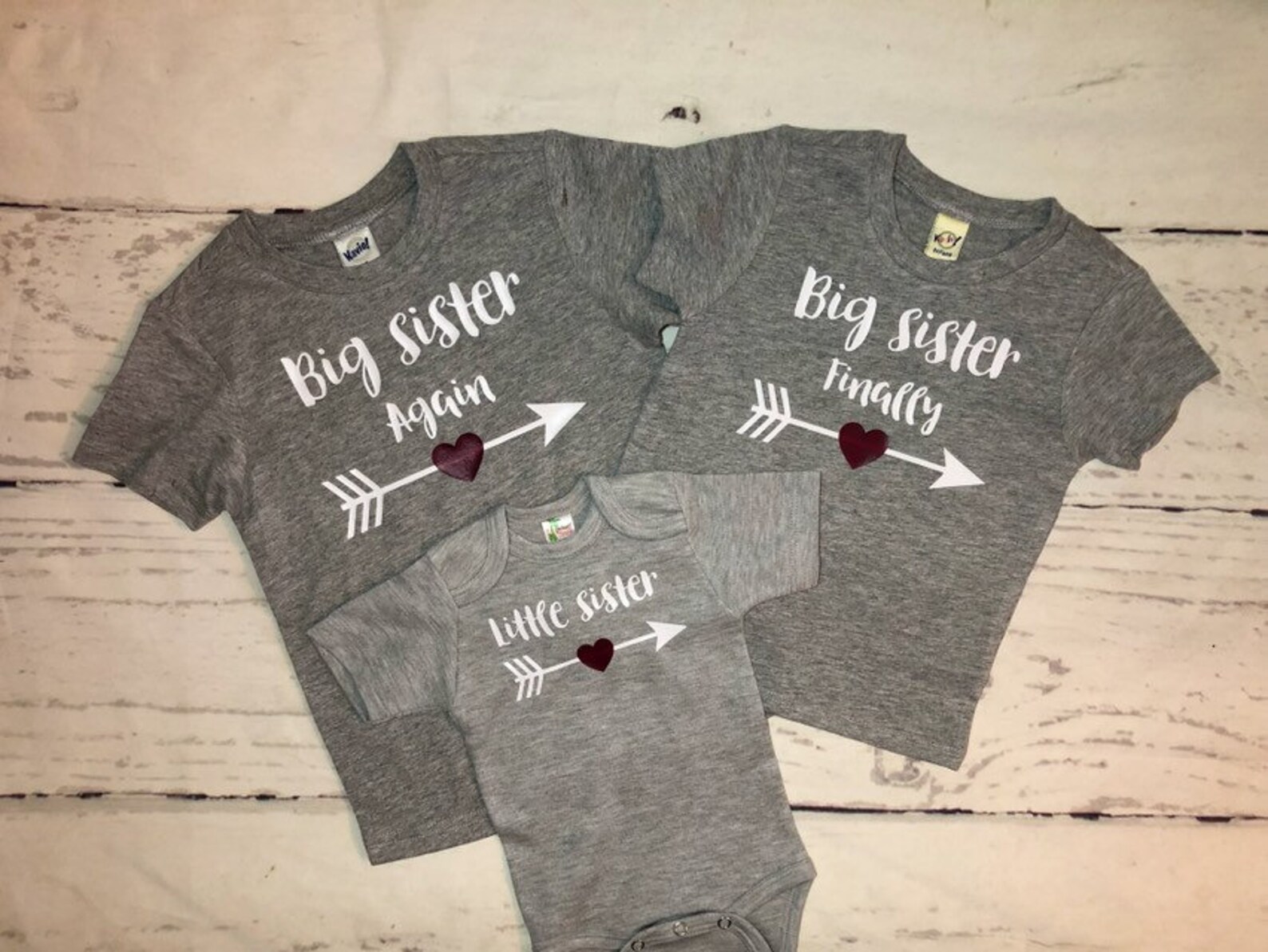 Matching Sibling Shirts Personalized Sibling Shirts for 3 - Etsy