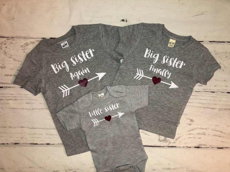 Matching Sibling Shirts Personalized Sibling Shirts for 3 - Etsy