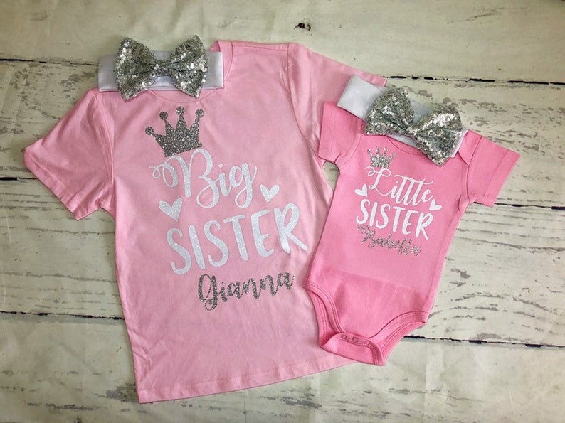 Big sister little sister matching outfit/sisters matching | Etsy