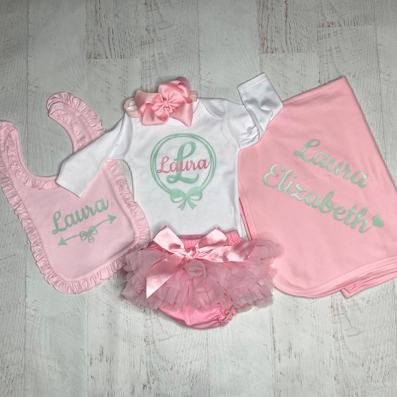 Monogrammed Baby Clothes - Etsy