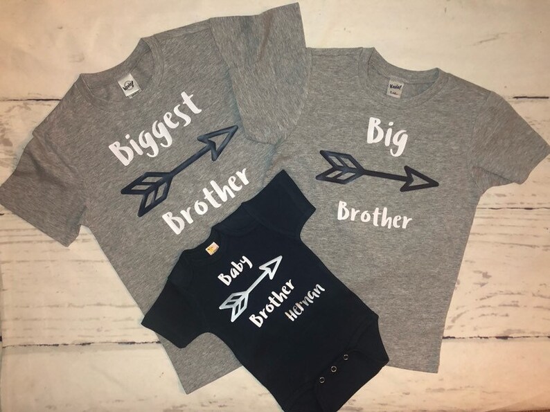 Brothers Matching Shirts Personalized 3 Bros Sibling Clothes - Etsy