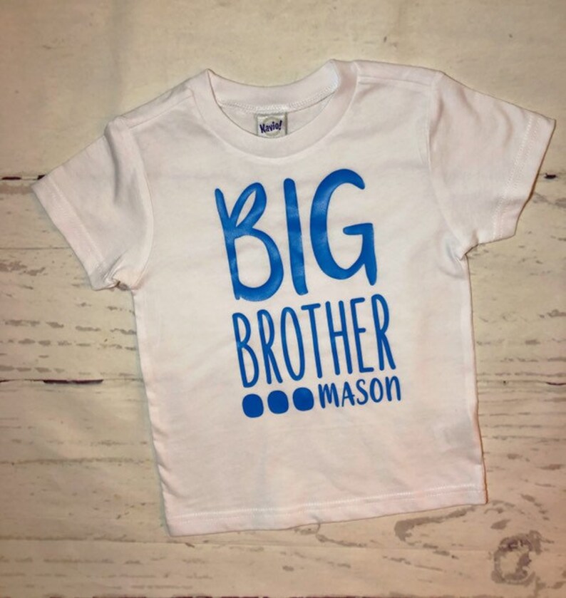 Big Brother Little Brother Shirts Personalized Brother - Etsy