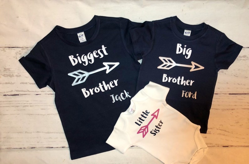 Brothers Matching Shirts Personalized 3 Bros Sibling Clothes - Etsy