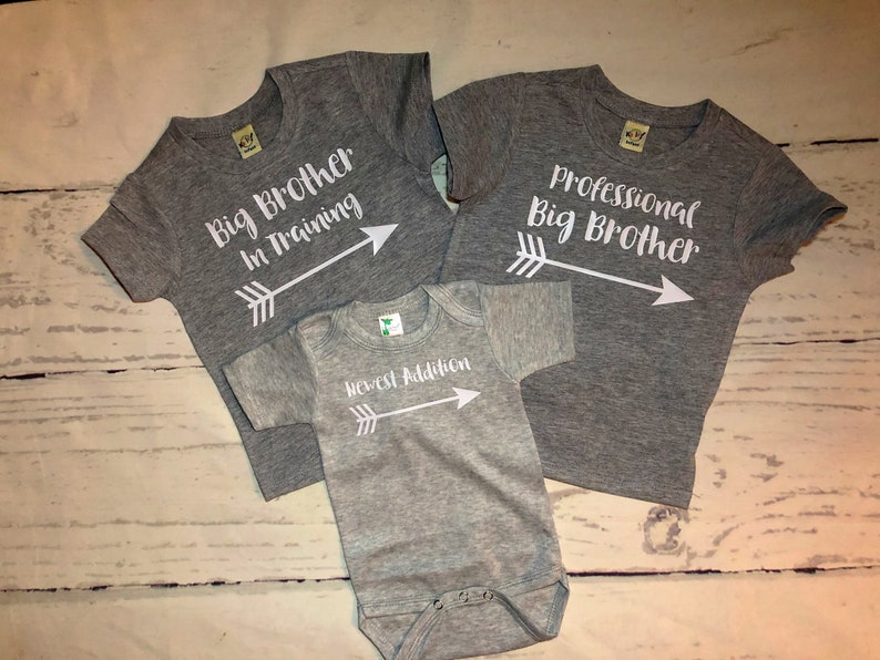 Matching Sibling Shirts Personalized Sibling Shirts for 3 - Etsy