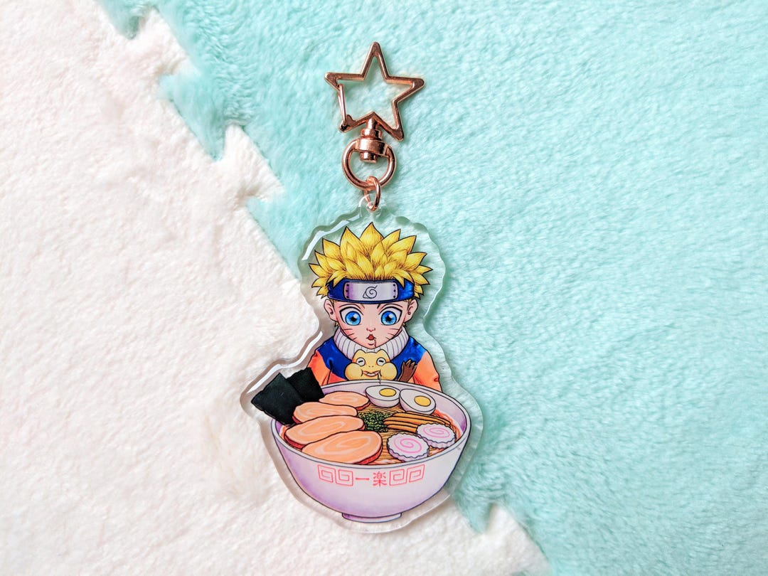 Popular Ninja Anime Resin Epoxy Acrylic Keychain, Double Sided, Anime ...