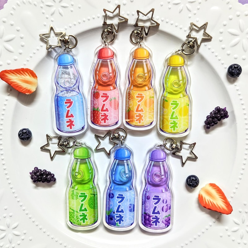 Cute Food Keychain - Etsy