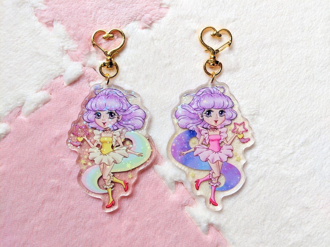 Creamy Mami Holographic Double Sided 3.5" Acrylic Charm, Anime Charms ...