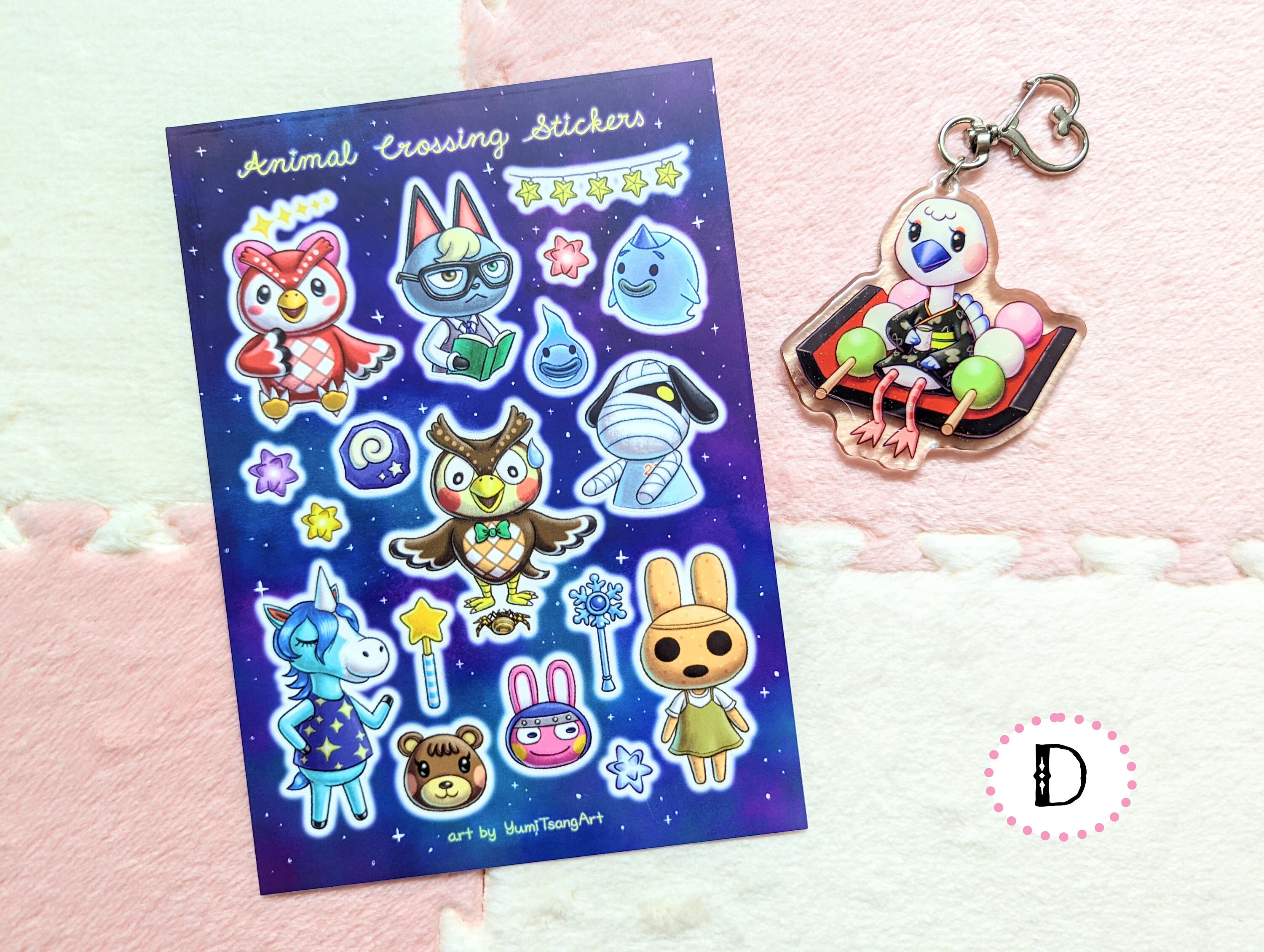 Animal Crossing Vinyl Sticker Sheets Waterproof ACNH Bujo - Etsy