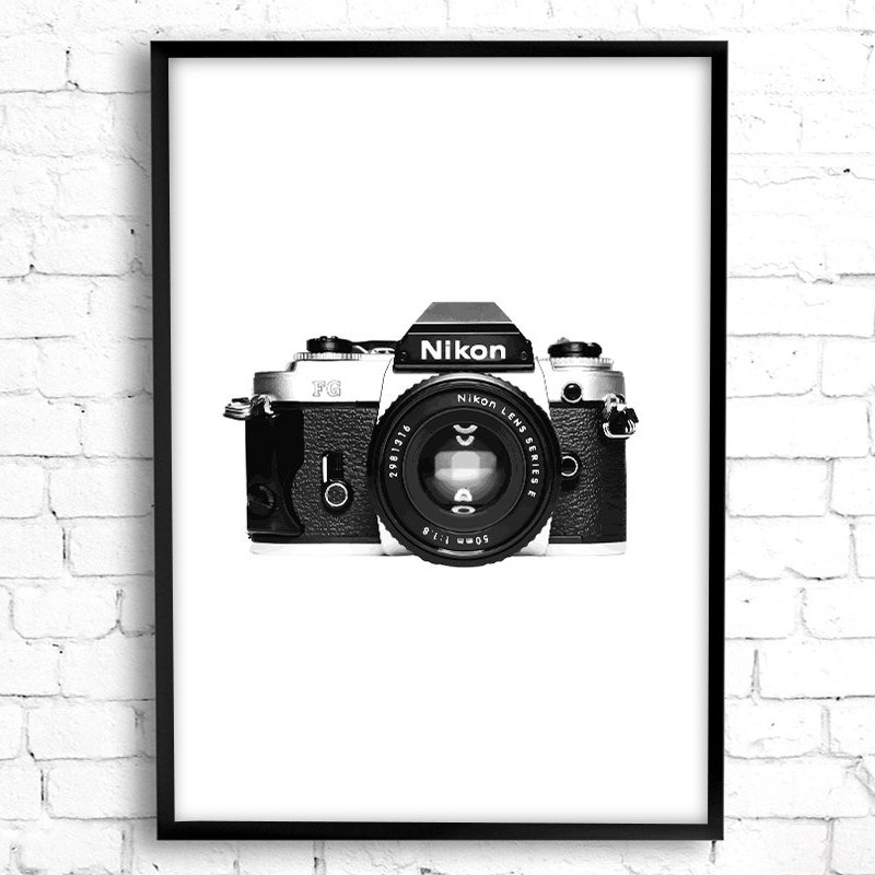 Vintage Camera Print - Etsy
