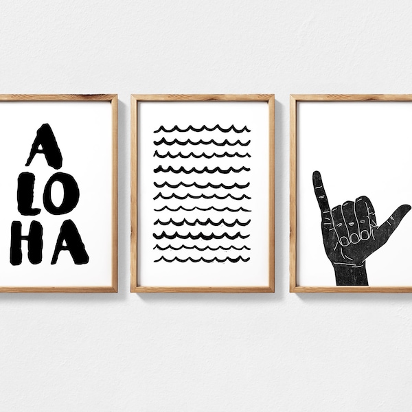 Aloha Printable Art - Etsy