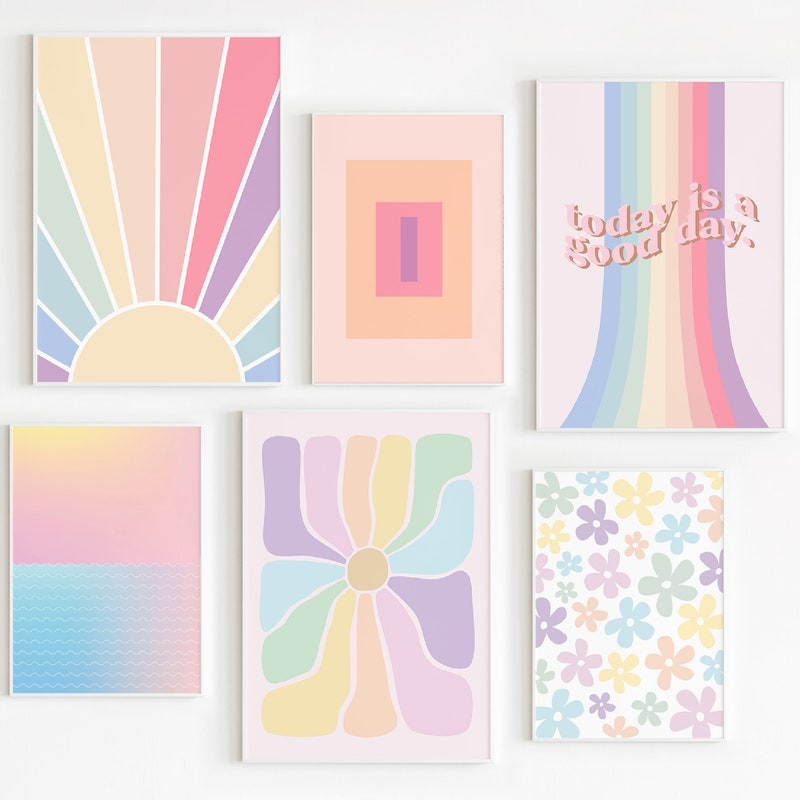 Pastel Poster - Etsy