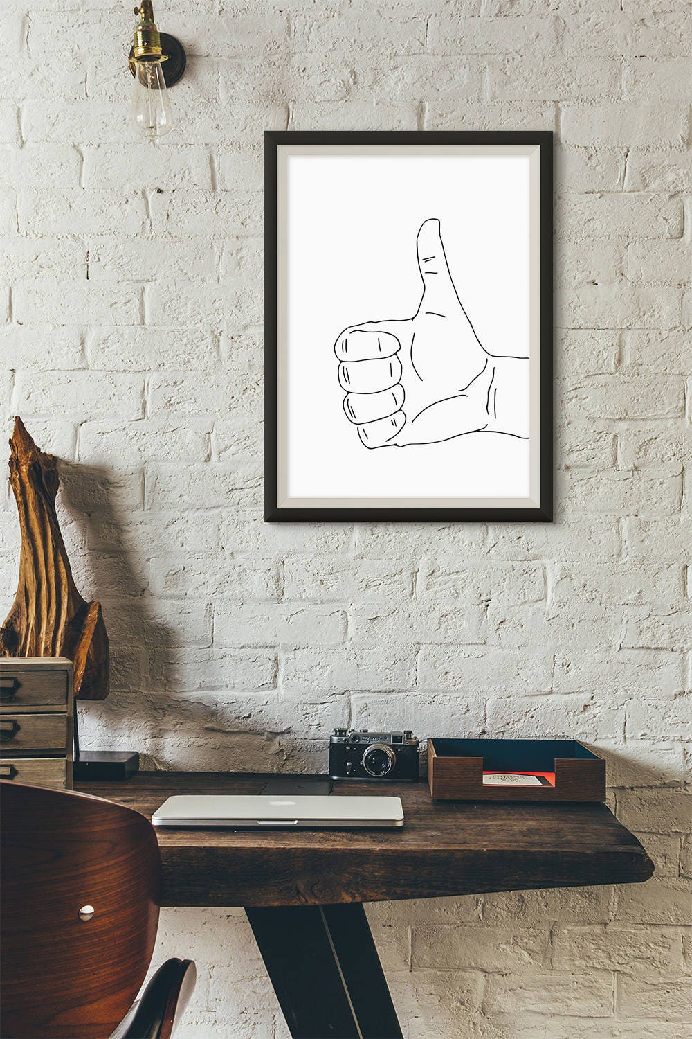 Thumbs up printable like thumbs up hand print all good | Etsy