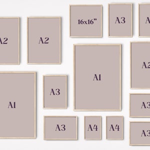 Vintage Art Bundle Printable Gallery Wall Art Set Eclectic Gallery Wall ...