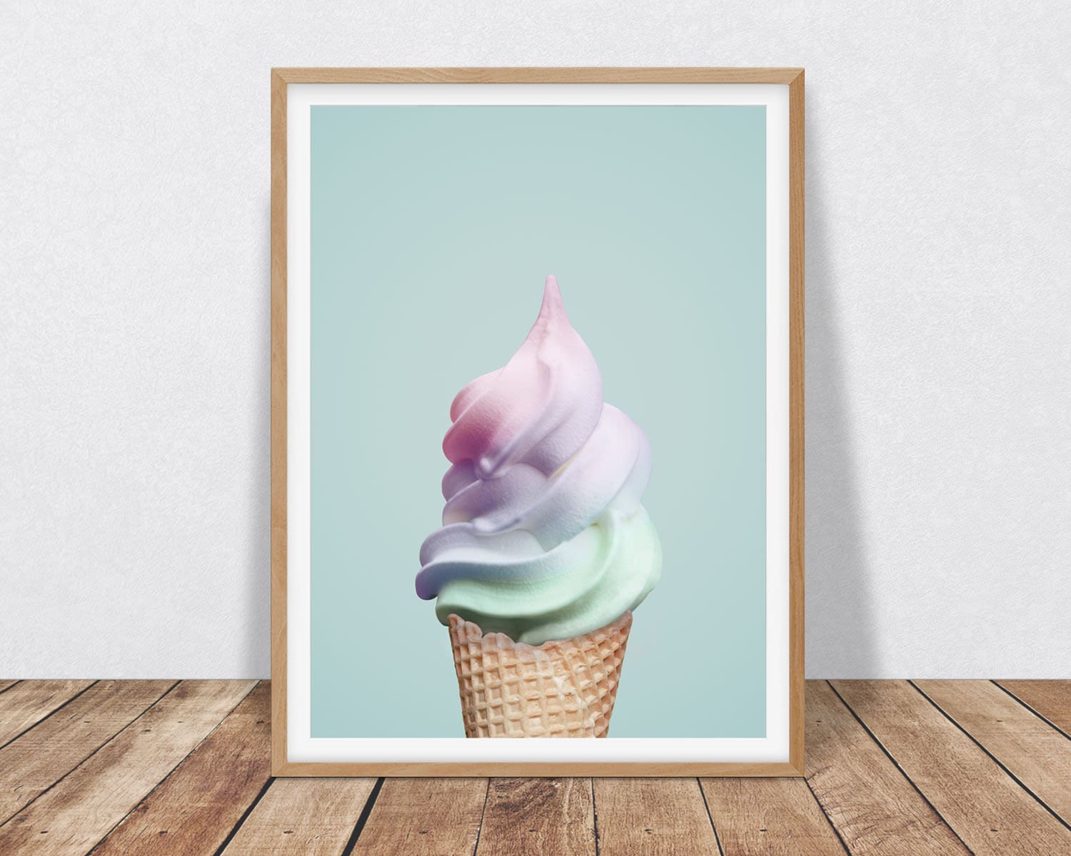 Ice Cream Print Nursery Decor Rainbow Nursery Decor Pastel | Etsy
