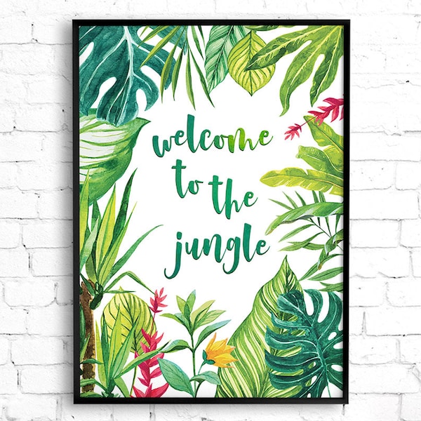 Jungle Nursery Decor - Etsy