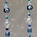 Evil Eye Protection Suncatcher- Glass Light Catcher Rainbow Maker ...
